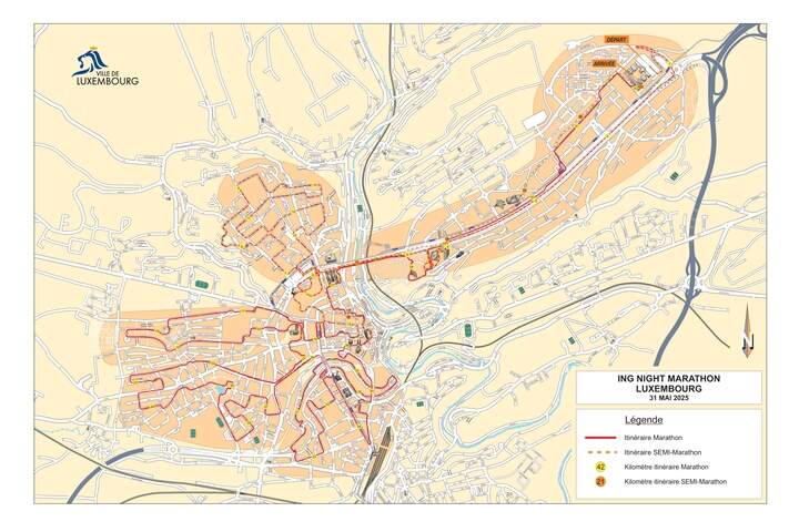 Luxembourg gears up for ING Night Marathon: 17,000 runners to take over ...
